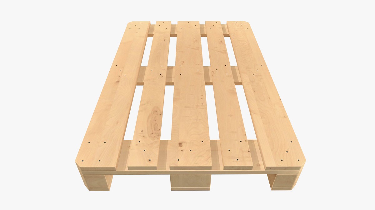 Wood euro pallet PBR 3D Model - 3dmstock.com Wood euro pallet PBR 3D Model - 3dmstock.com