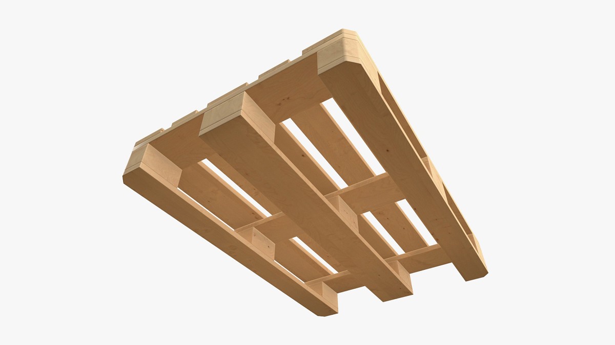 Wood euro pallet PBR 3D Model - 3dmstock.com Wood euro pallet PBR 3D Model - 3dmstock.com