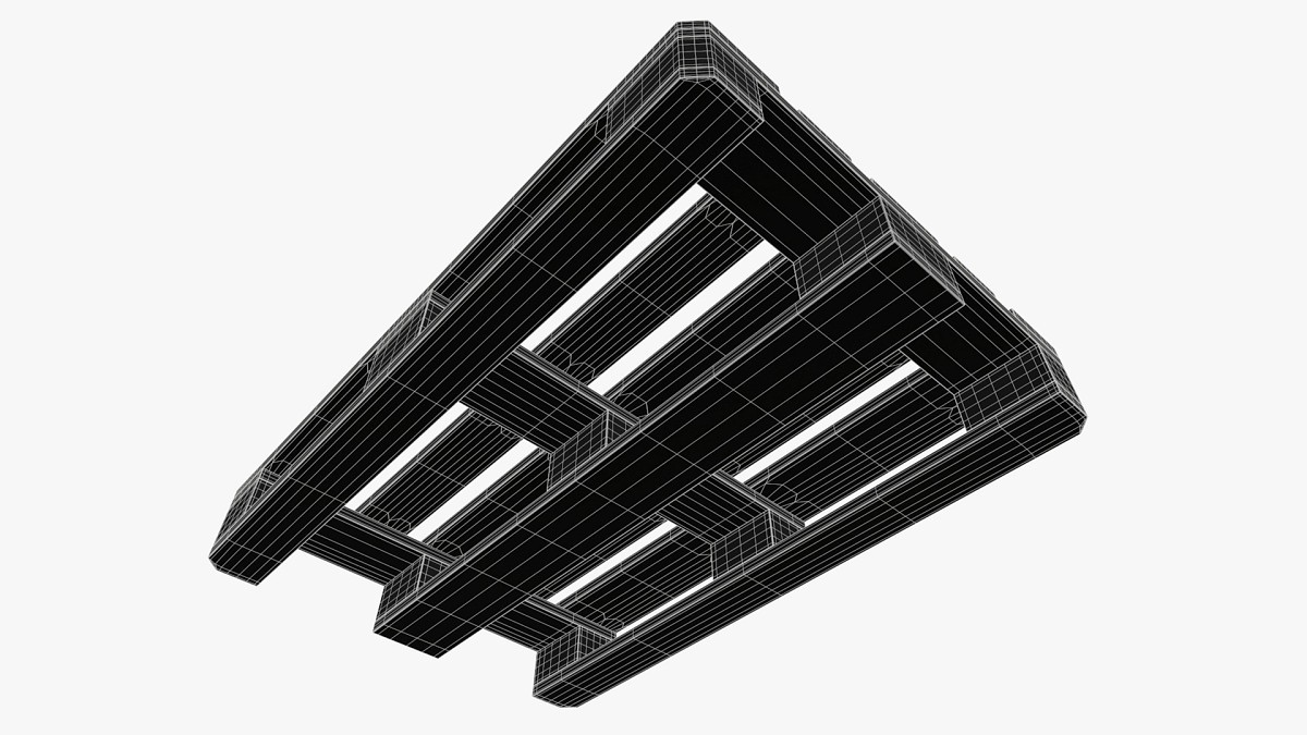 Wood euro pallet PBR 3D Model - 3dmstock.com Wood euro pallet PBR 3D Model - 3dmstock.com