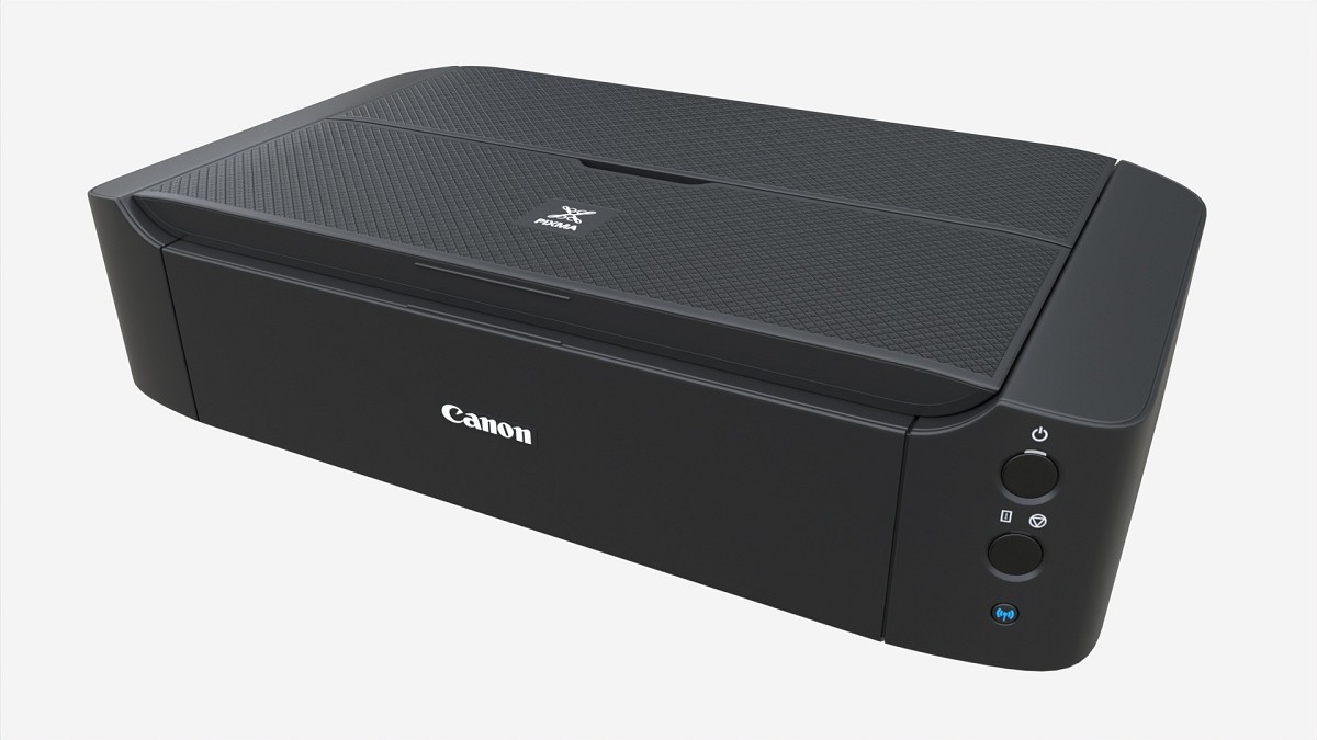 Canon Pixma IP8750 Printer PBR 3D Model 3dmstock canon-pixma-ip8750-printer-pbr-3d-model-3dmstock