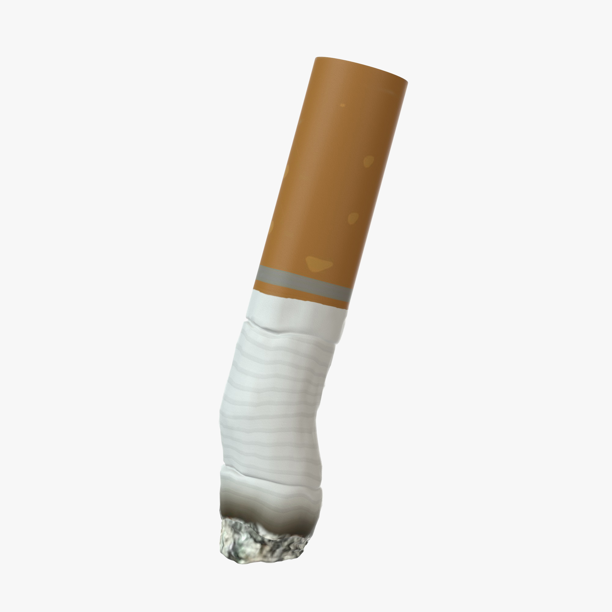 Cigarette small PBR 3D Model - 3dmstock.com