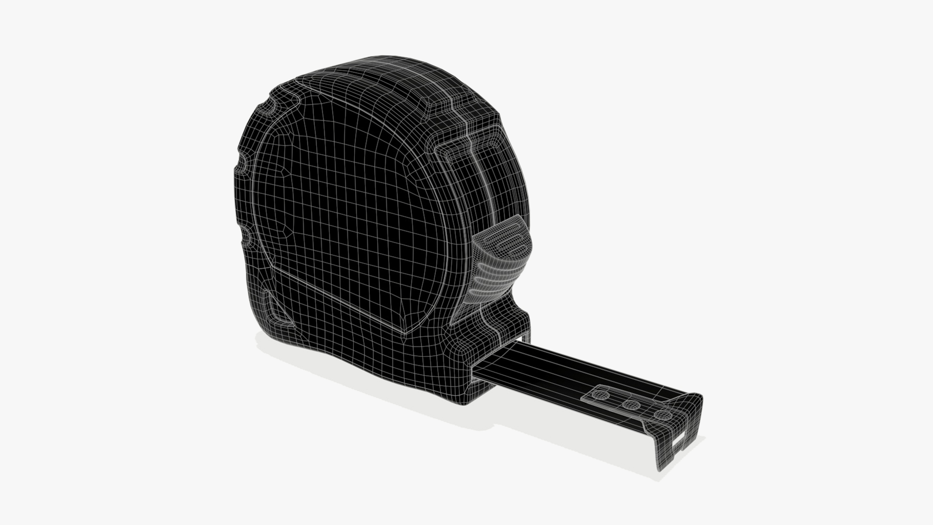 Stanley Tylon measuring tape metric imperial PBR 3D Model - 3dmstock.com