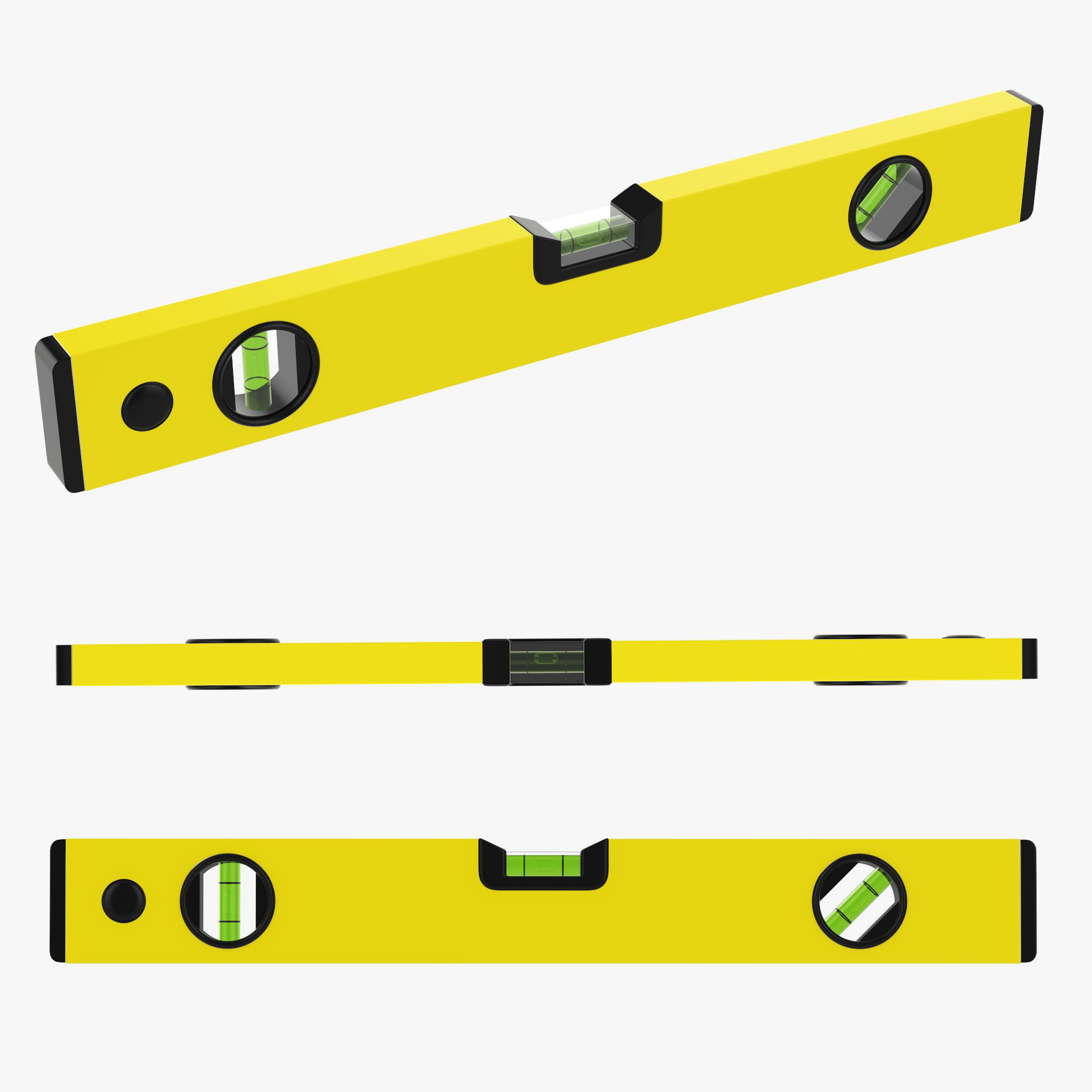 Building bubble level 02 PBR 3D Model - 3dmstock.com