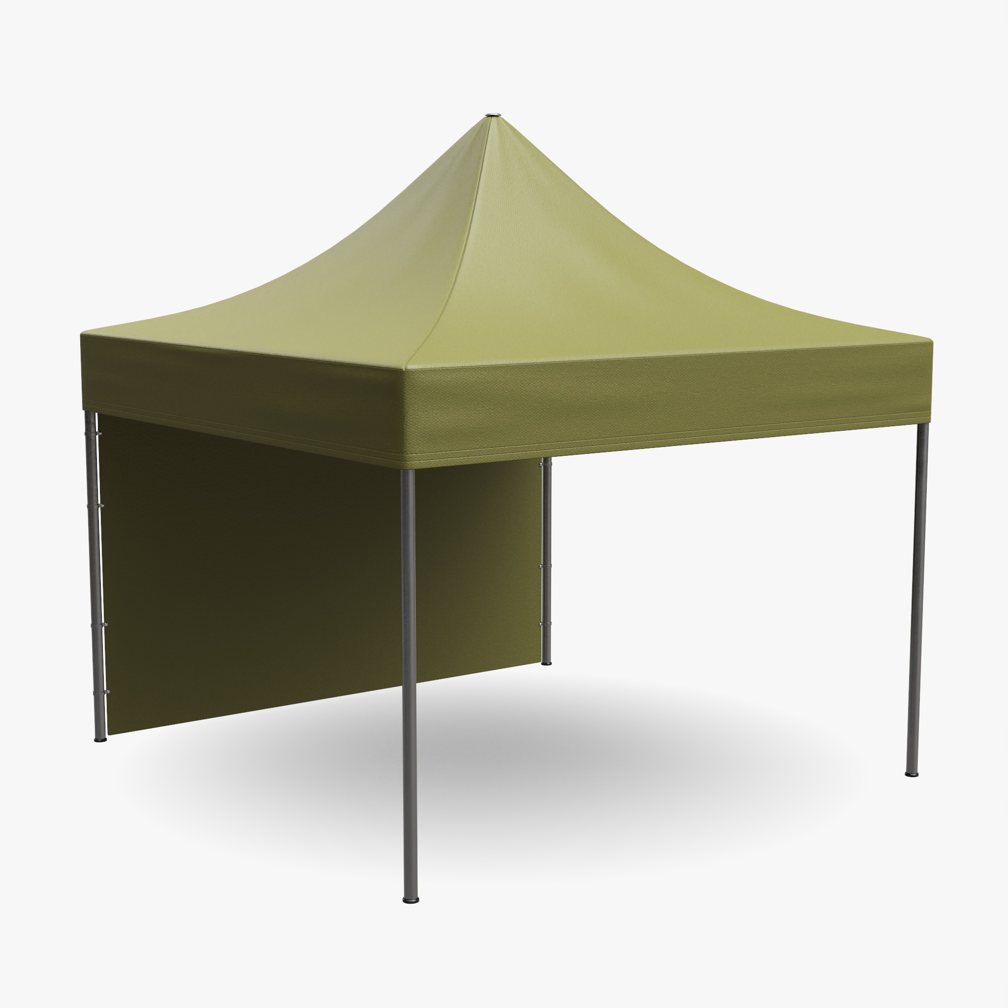 Display tent mockup 01 PBR 3D Model - 3dmstock.com