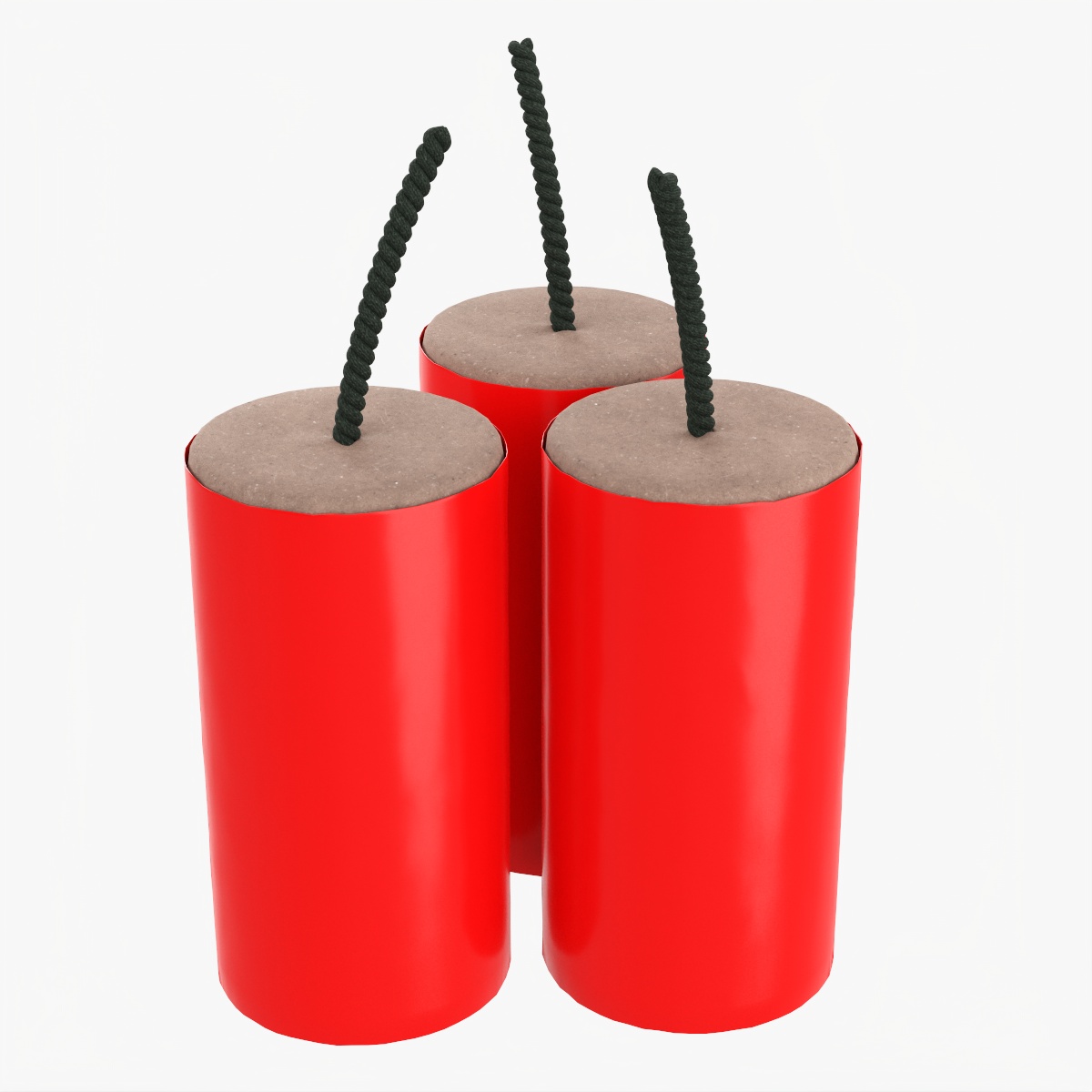 Fireworks Firecracker 01 PBR 3D Model - 3dmstock.com