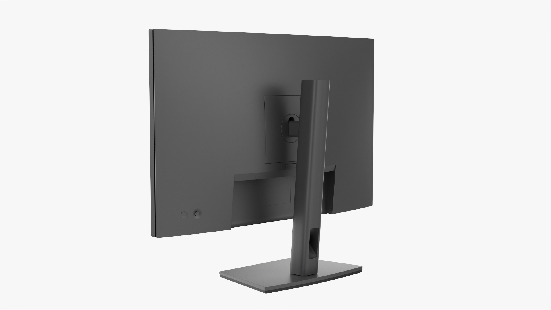 LCD 24-inch monitor PBR 3D Model - 3dmstock.com
