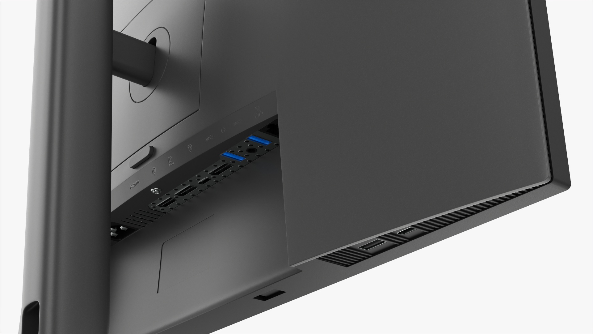 LCD 24-inch monitor PBR 3D Model - 3dmstock.com