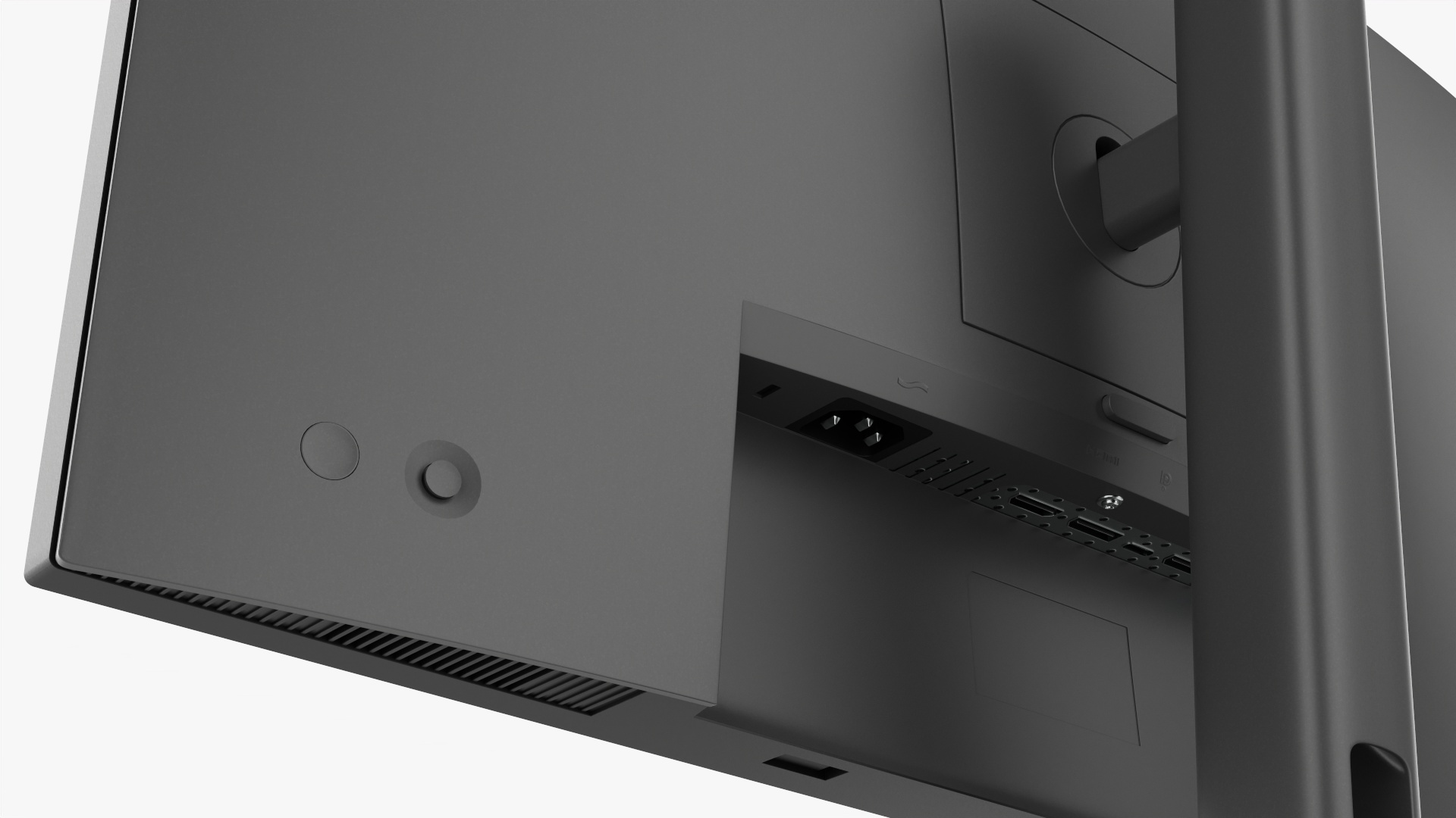 LCD 24-inch monitor PBR 3D Model - 3dmstock.com