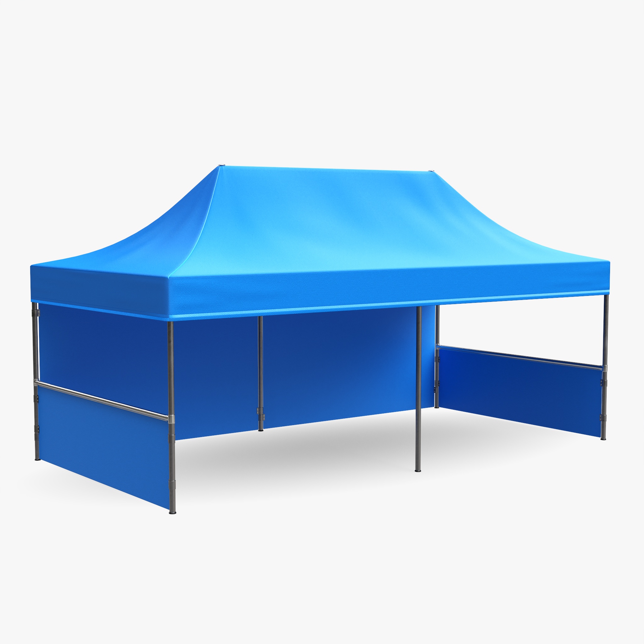 Large display tent mockup PBR 3D Model - 3dmstock.com
