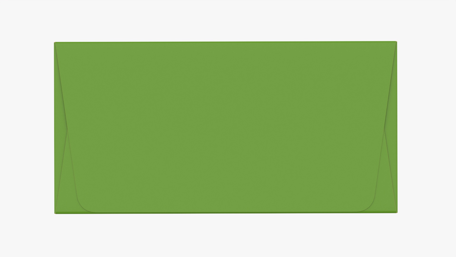 Long low paper box mockup PBR 3D Model - 3dmstock.com