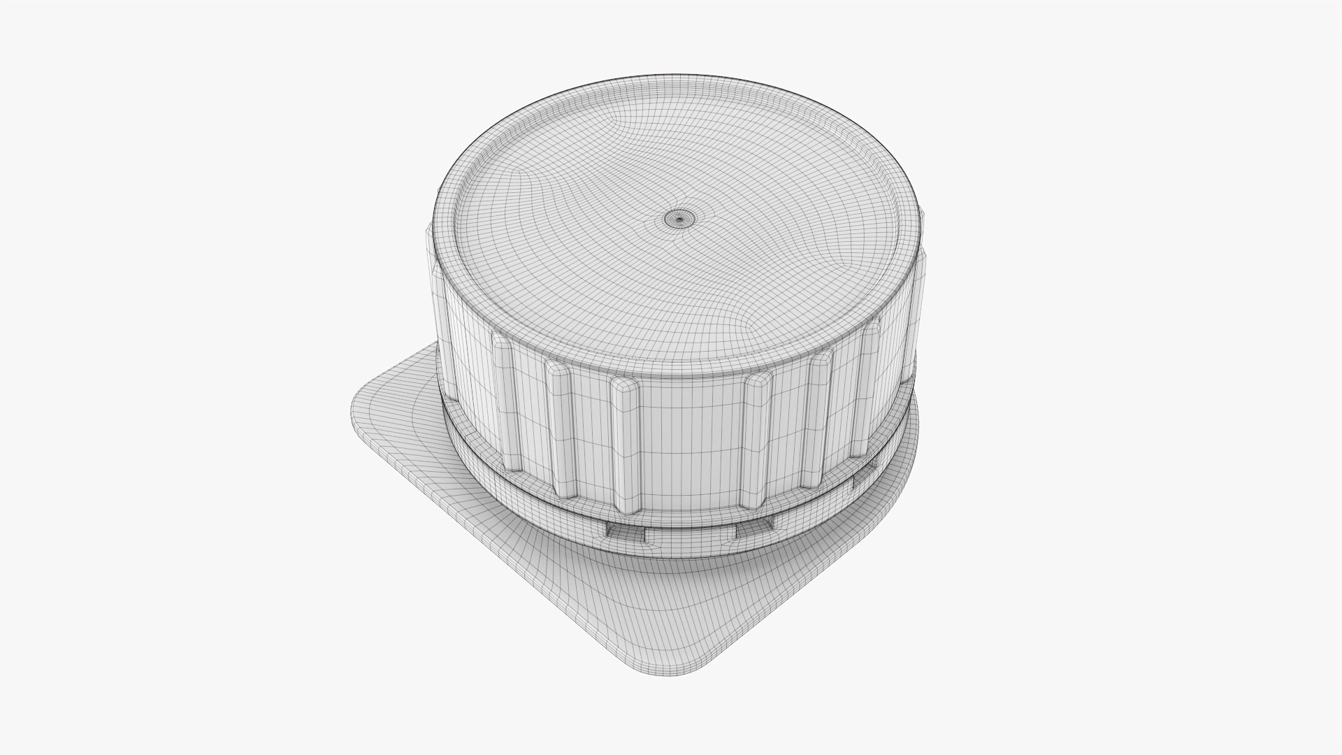 Tetra Pak Helicap PBR 3D Model - 3dmstock.com