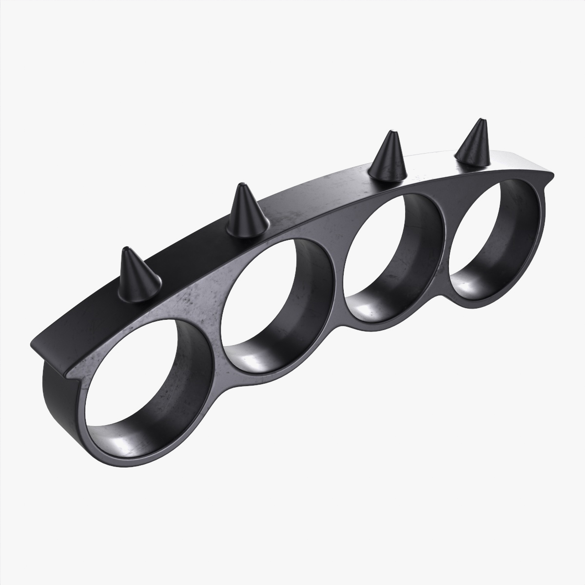 Knuckle With Spikes PBR 3D Model - 3dmstock.com