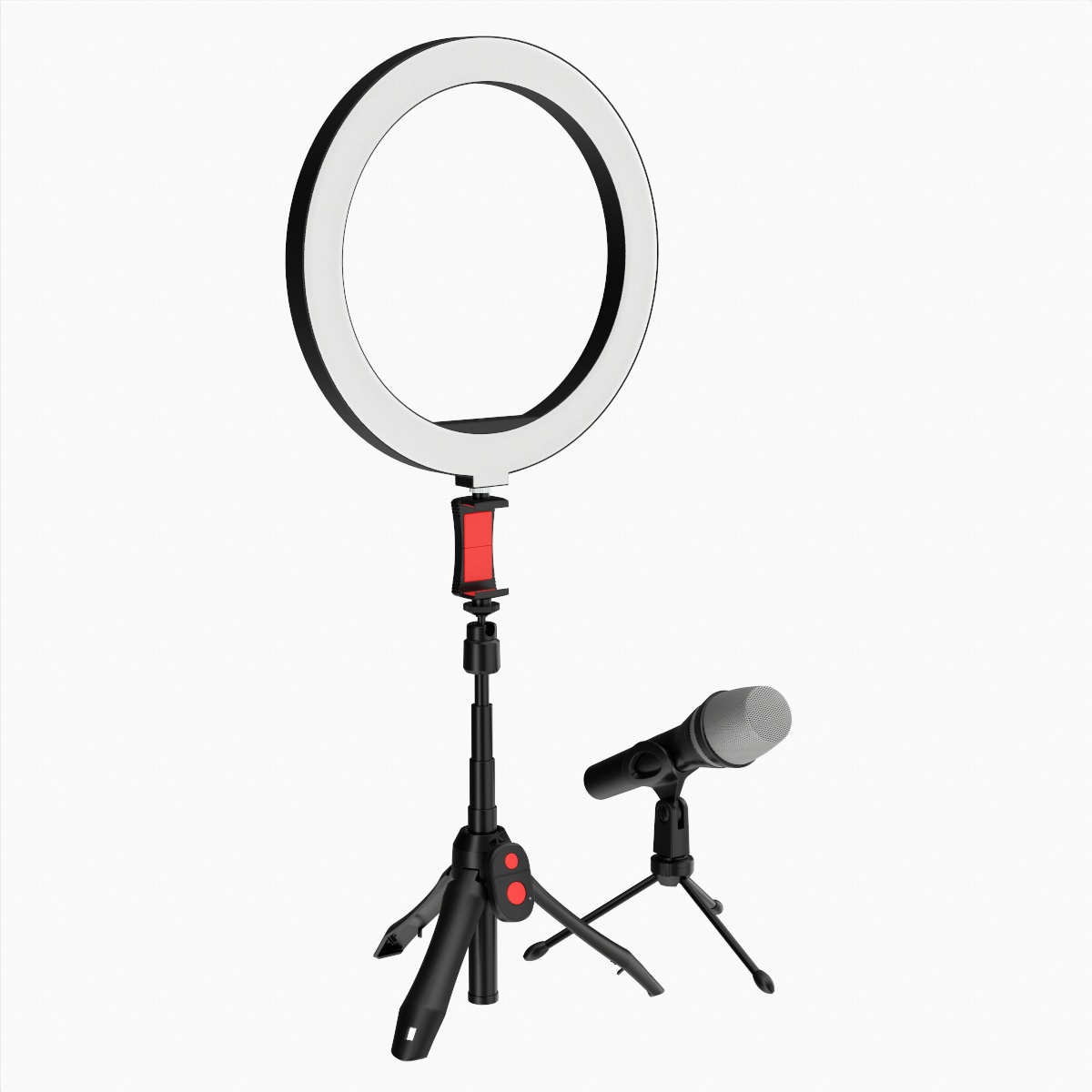 Live Streaming Kit PBR 3D Model - 3dmstock.com