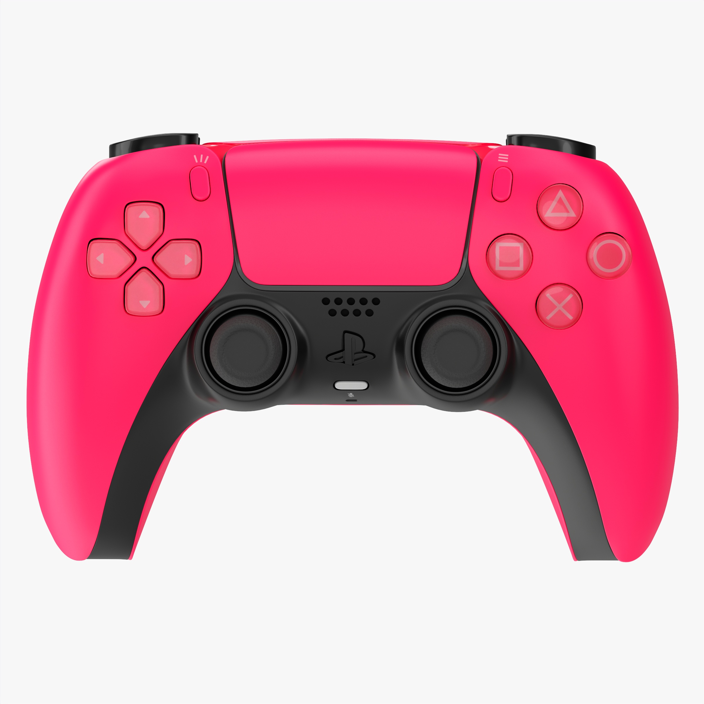 Sony Playstation 5 Dualsense Controller Nova Pink PBR 3D Model ...