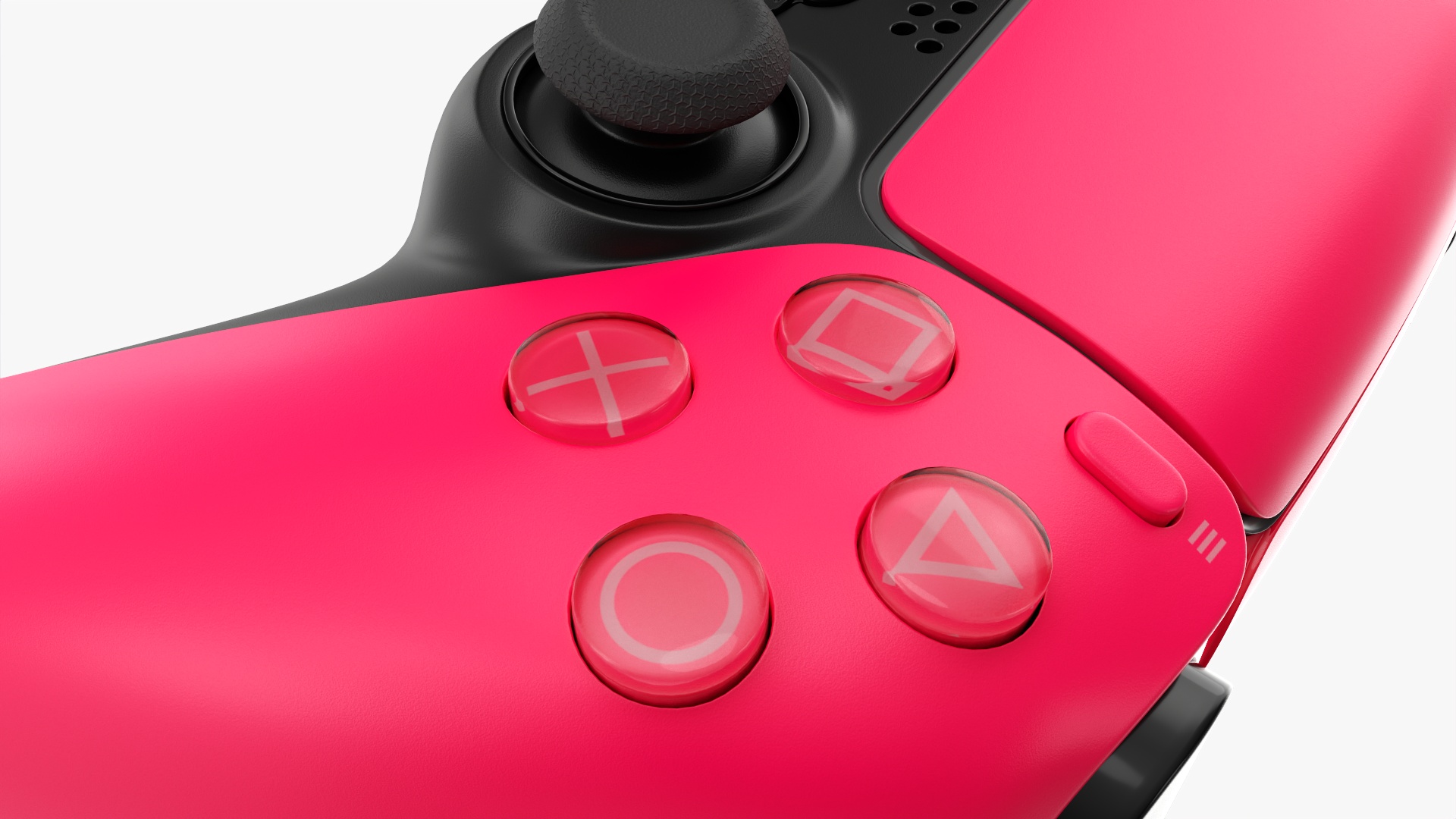 Sony Playstation 5 Dualsense Controller Nova Pink PBR 3D Model ...