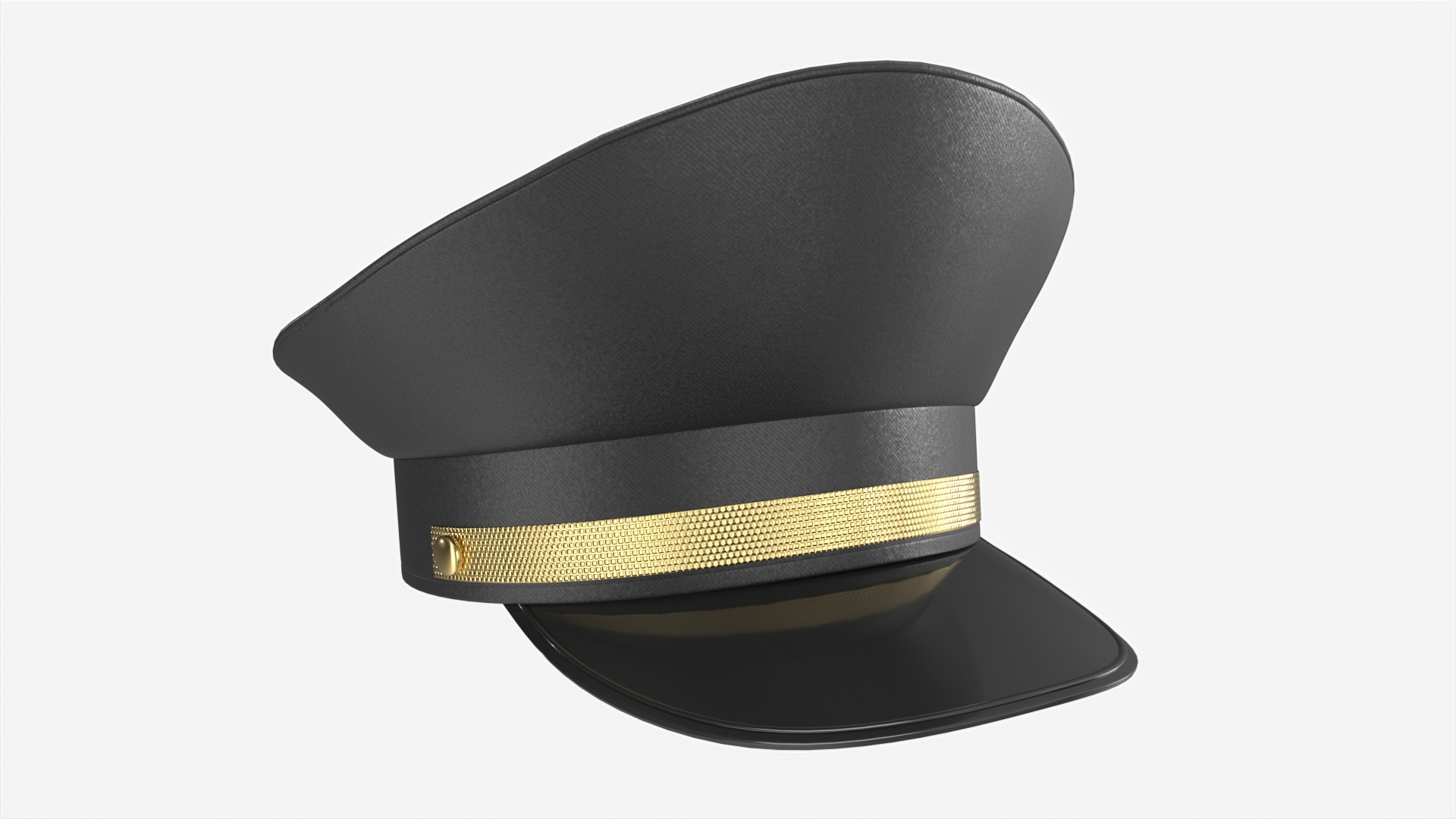 Peaked Cap Casual PBR 3D Model - 3dmstock.com
