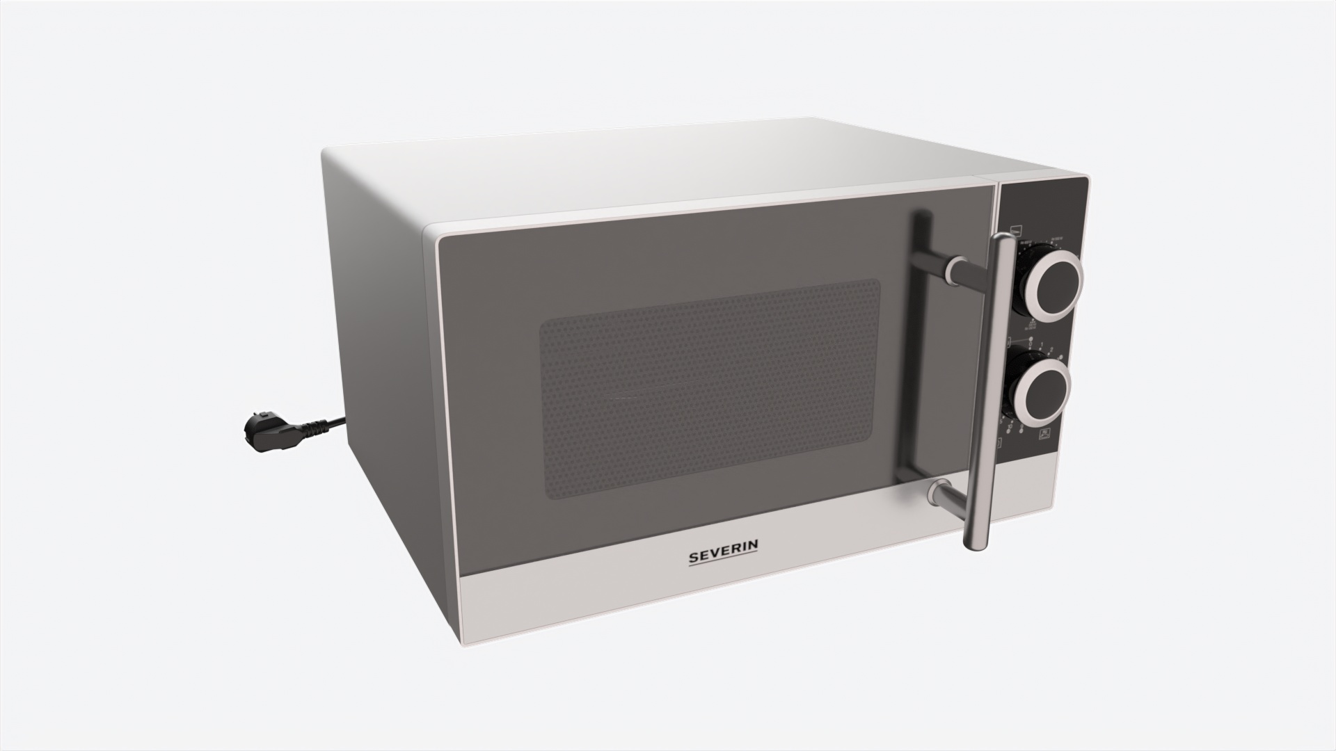 Microwave with Grill Function Severin MW 7874 PBR 3D Model - 3dmstock.com